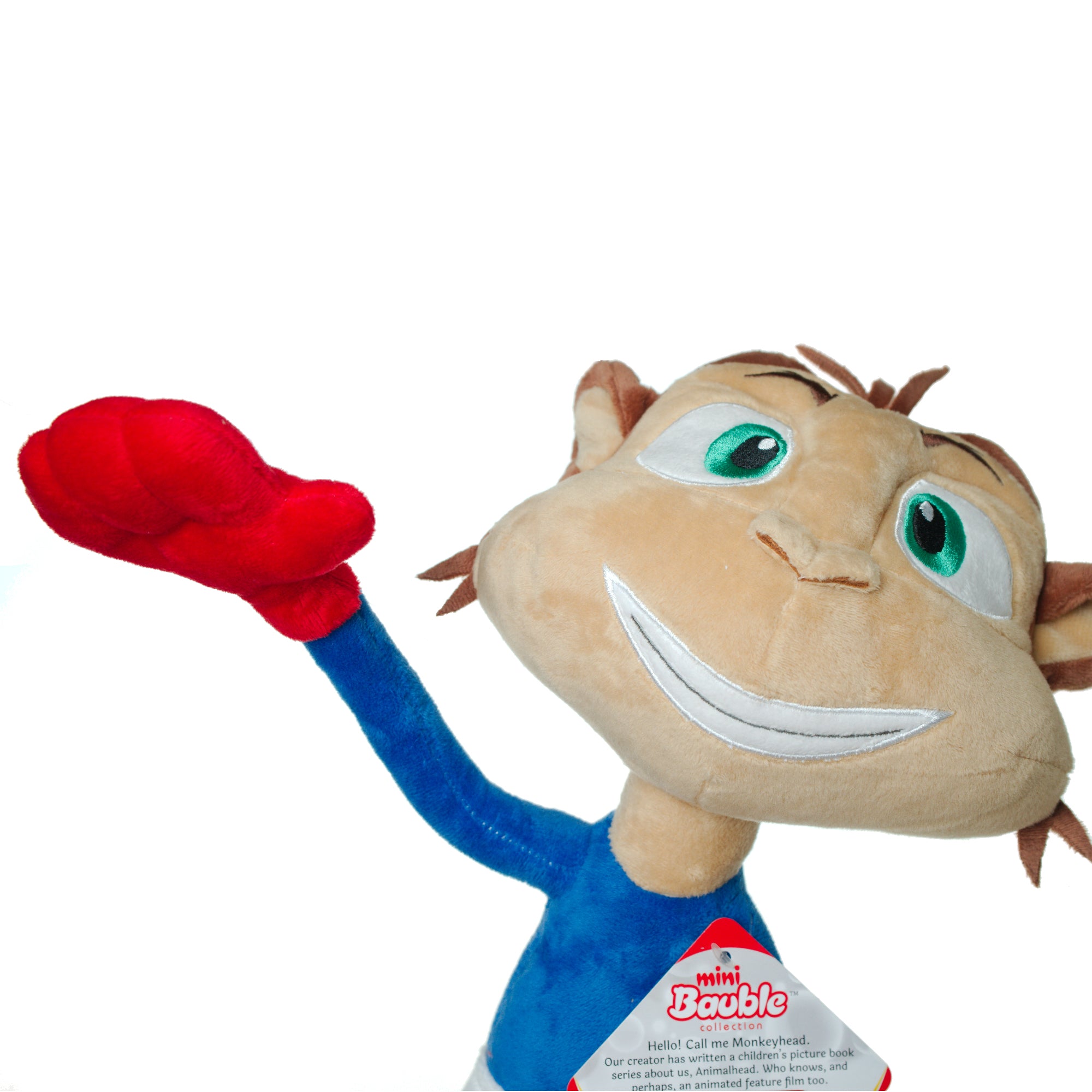 Monkeyhead Plush Toy: Fun for All – Mini Bauble Kids